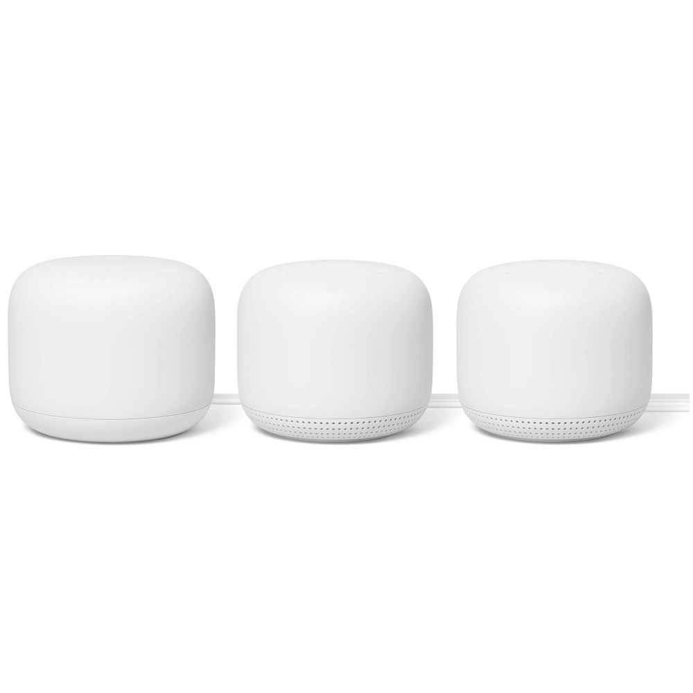 Mesh роутер Google Nest WiFi (роутер + 2 точки) цена, купить в Алматы ...
